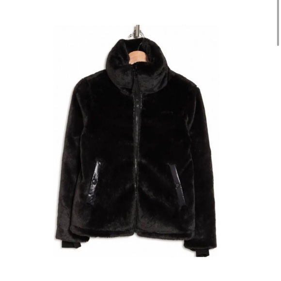 SAM. | Intimates & Sleepwear | S3 Sam Faux Fur Coat In Black | Poshmark